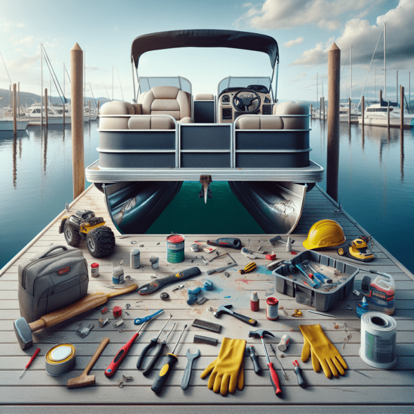 How to Easily Repair Dents on Your Pontoon Boat How to Easily Repair Dents on Your Pontoon Boat